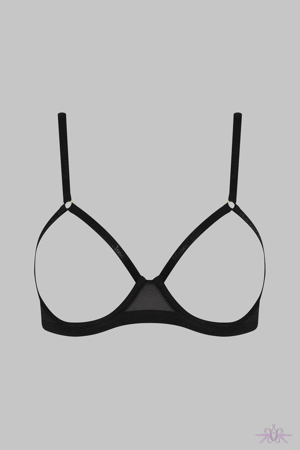 Maison Close Corps A Corps Black Naked Breast Bra Mayfair Stockings