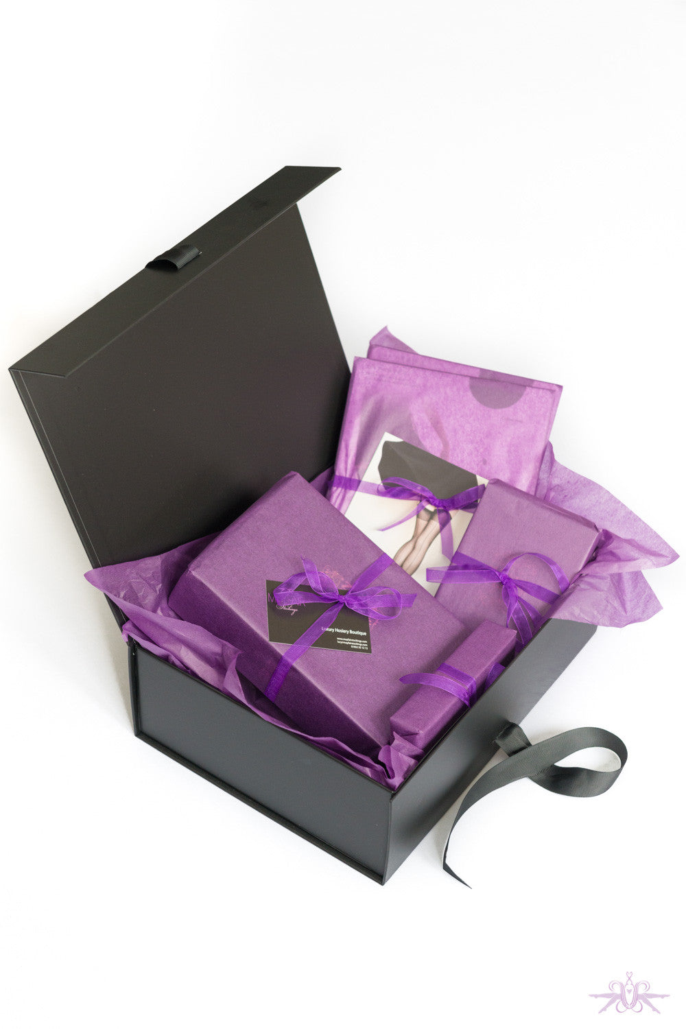 Luxury Gift Box at Mayfair Stockings Luxury Lingerie Boutique